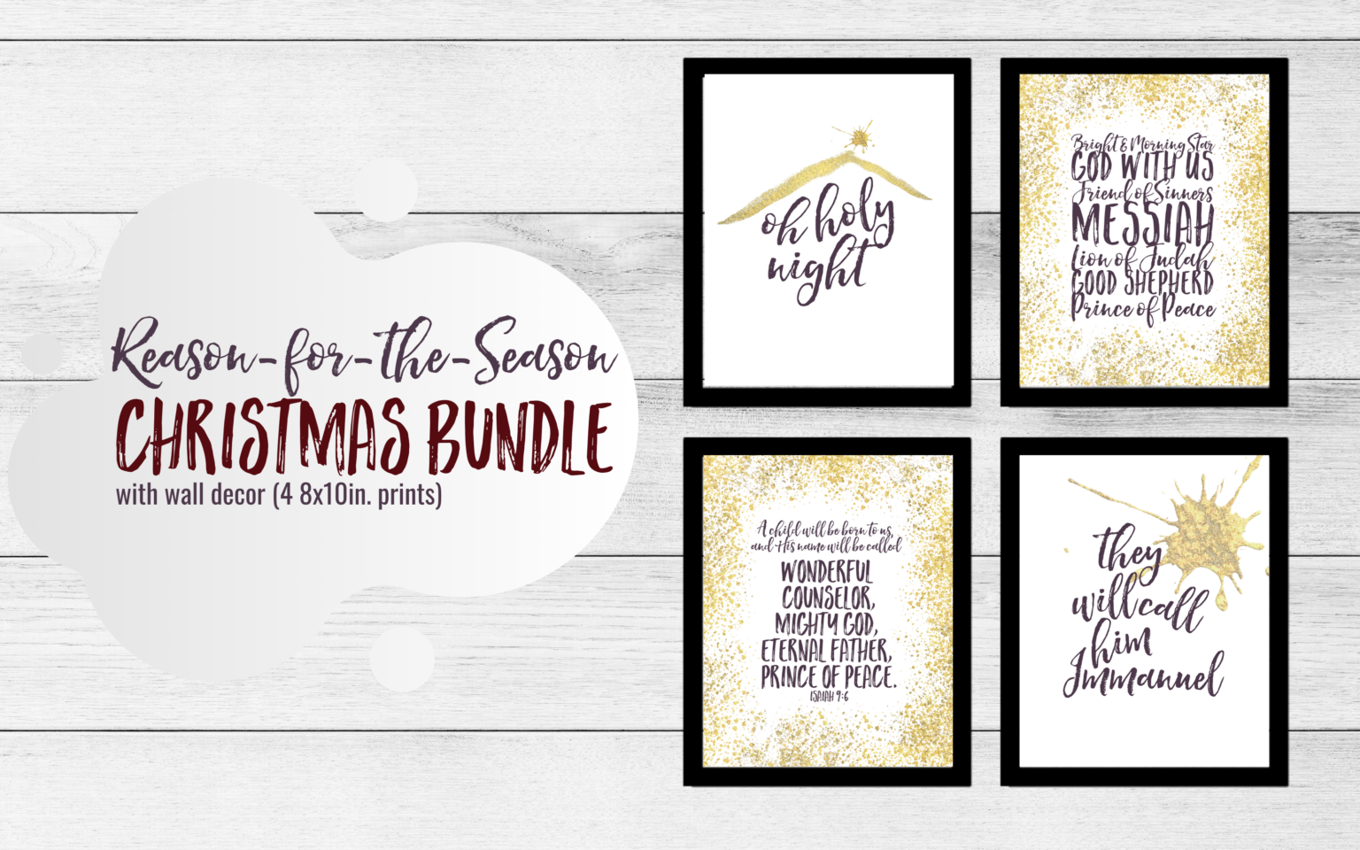 Free Christmas Bundle to Remind Us of the Reason for the Season ...